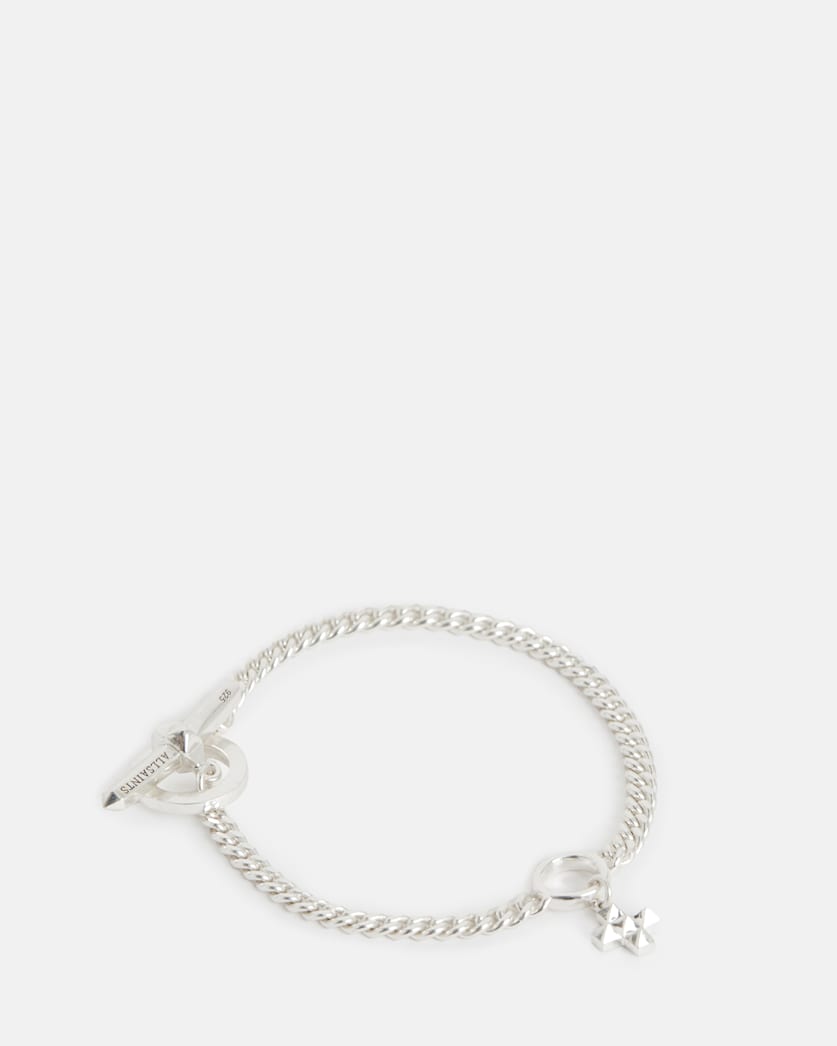 Nova Sterling Silver Charm Bracelet Silver | ALLSAINTS US